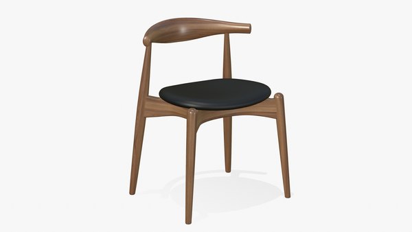 modelo 3d Silla de Comedor CH 20 - TurboSquid 1858356