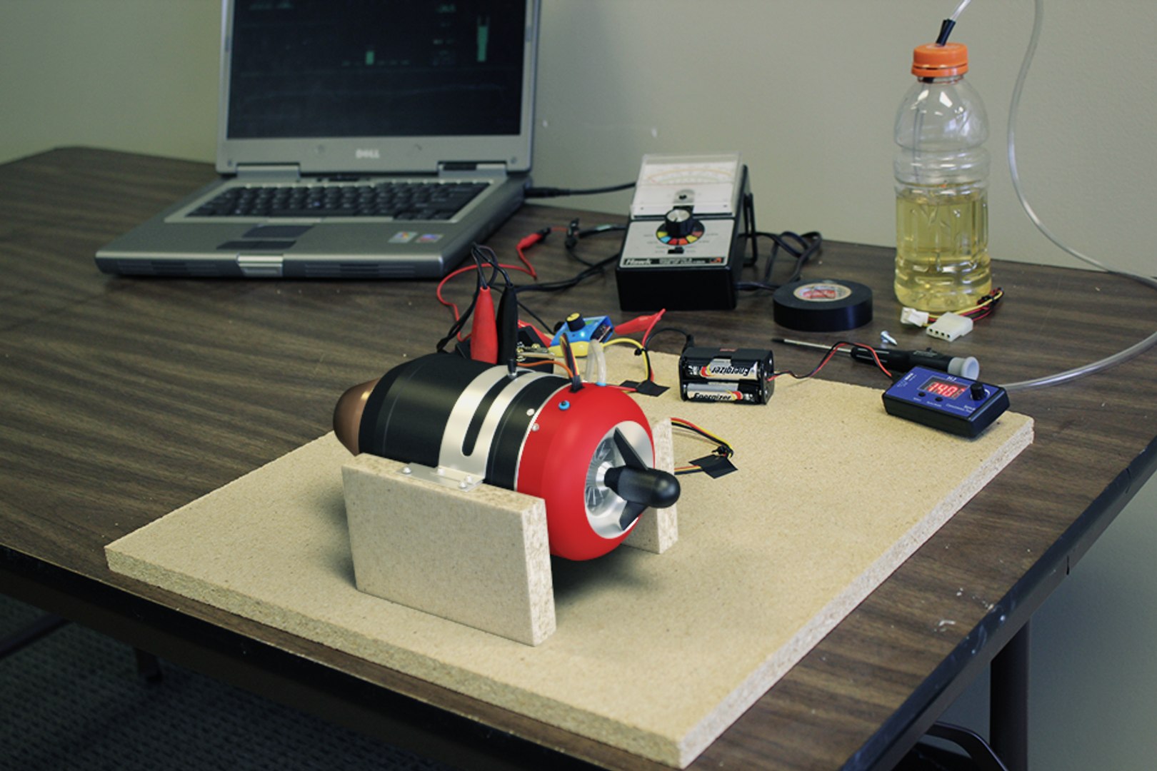 3d Mini Jet Turbine Engine Model
