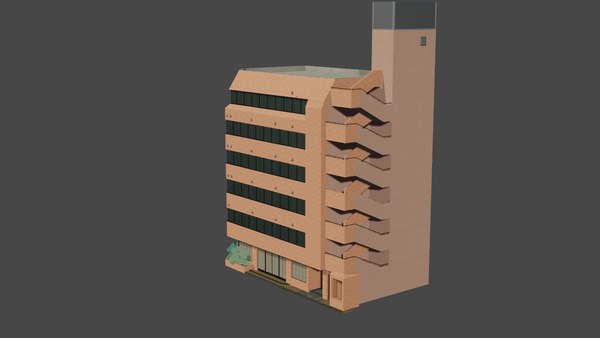 無料Japanese Office Building3Dモデル - TurboSquid 1983757