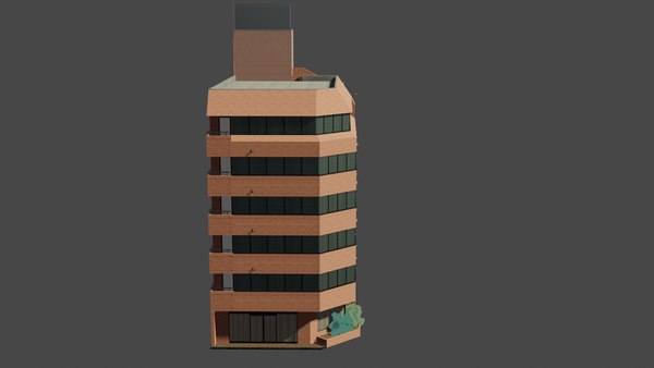 無料Japanese Office Building3Dモデル - TurboSquid 1983757