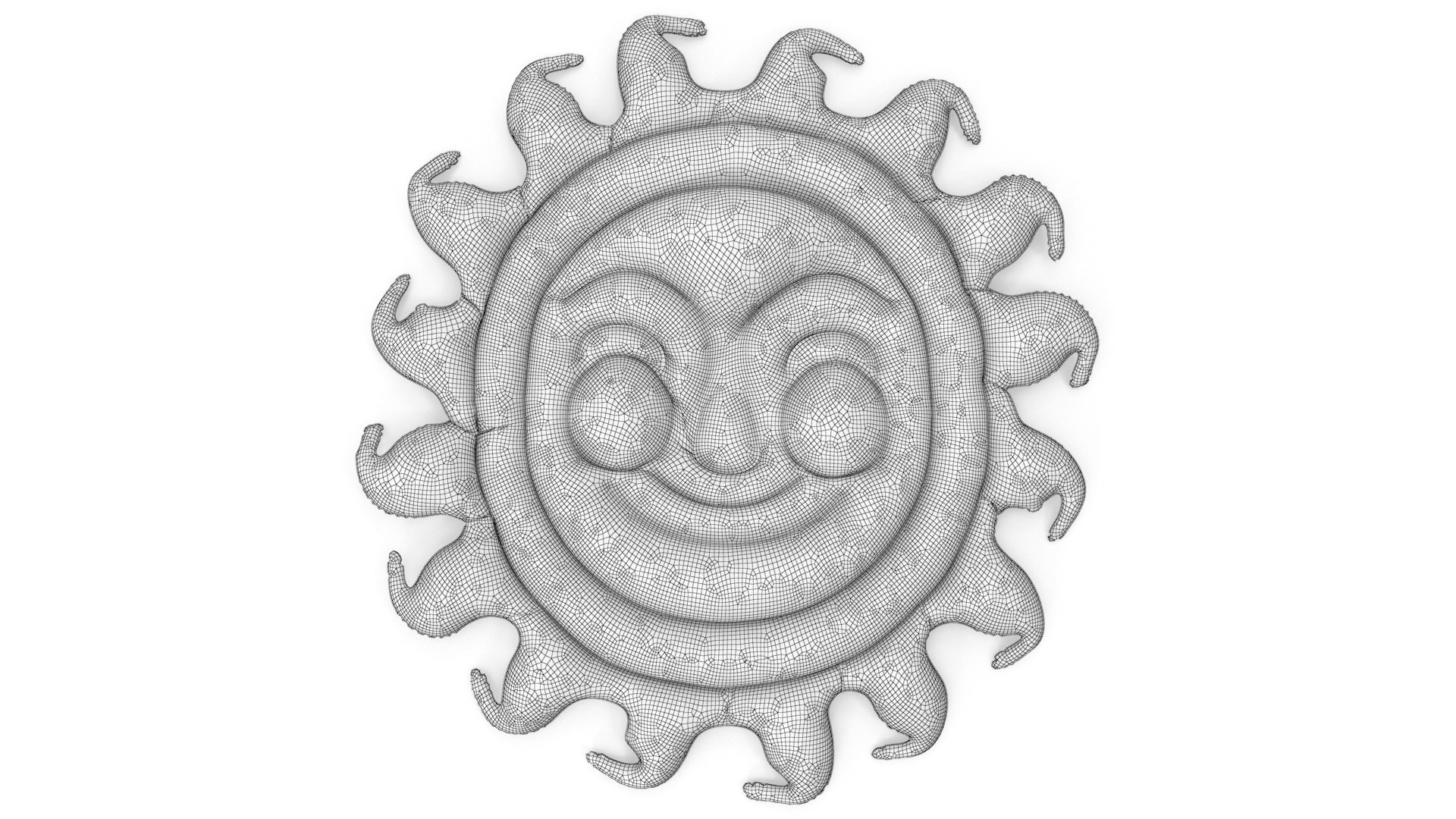 3D Sun Pool Float - TurboSquid 1752707