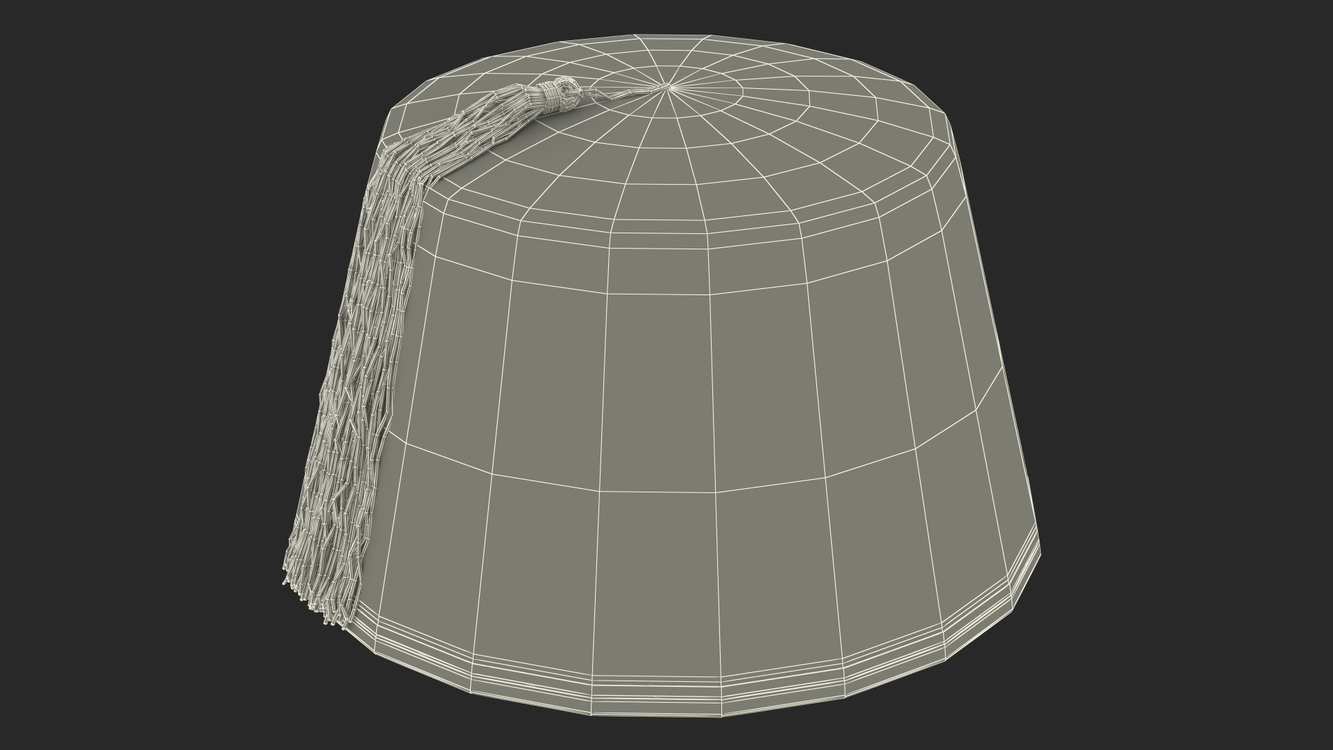 Traditional Arabic Black Fez 3D Model - TurboSquid 1681975