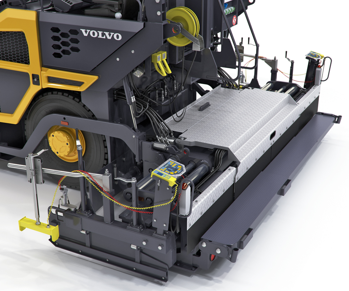 road construction compactor 3d model