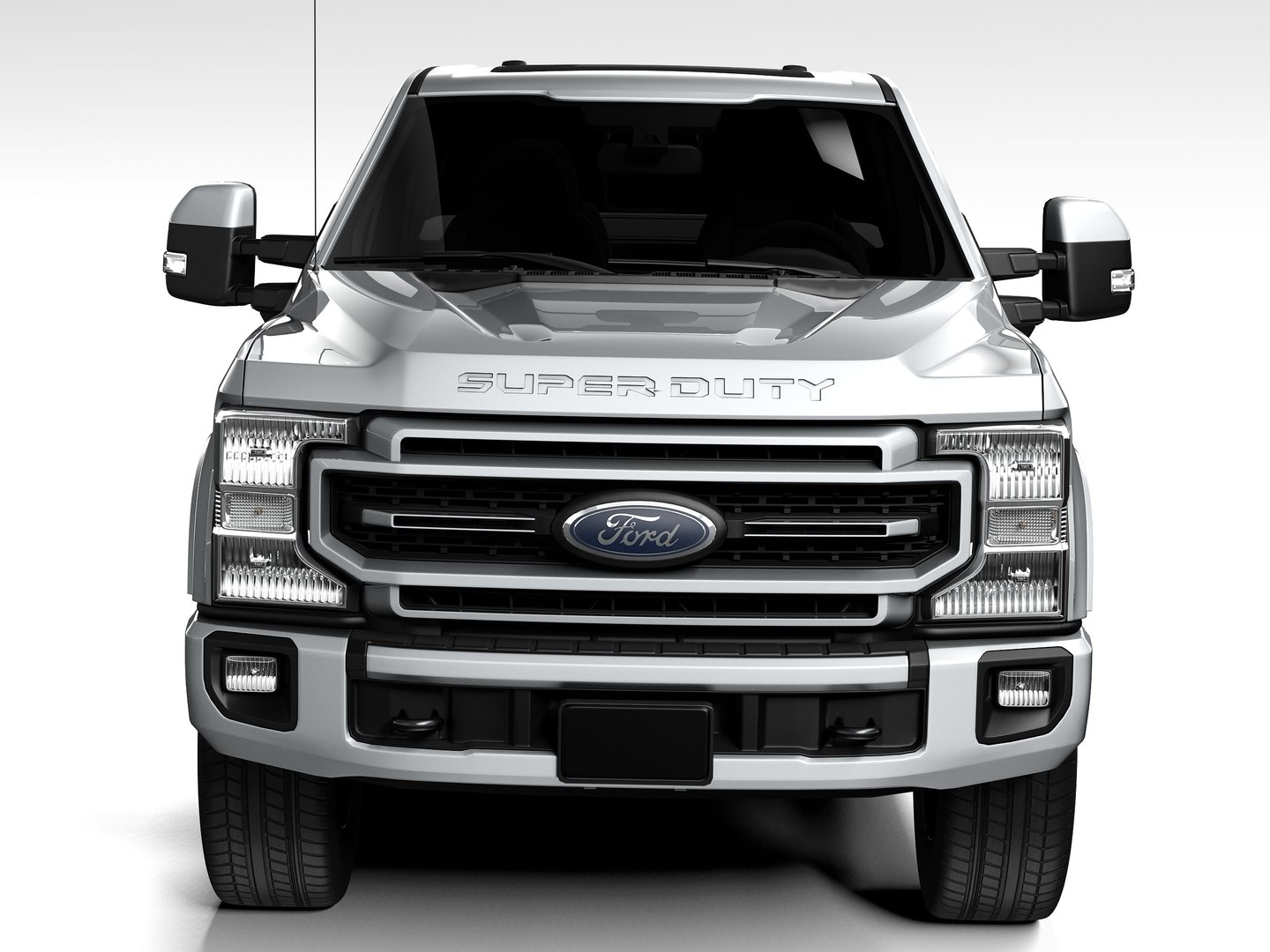 Ford F-250 Super Duty Lariat 2022 3D Model - TurboSquid 2222260