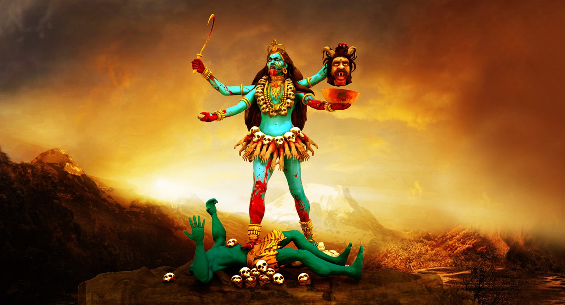 Maha Kali Model - TurboSquid 1440030