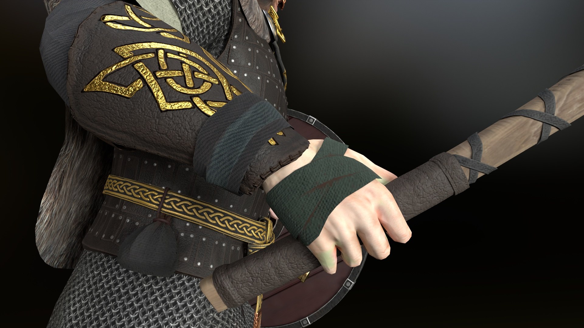 3D Low-poly Model Viking01 Model - TurboSquid 2050725