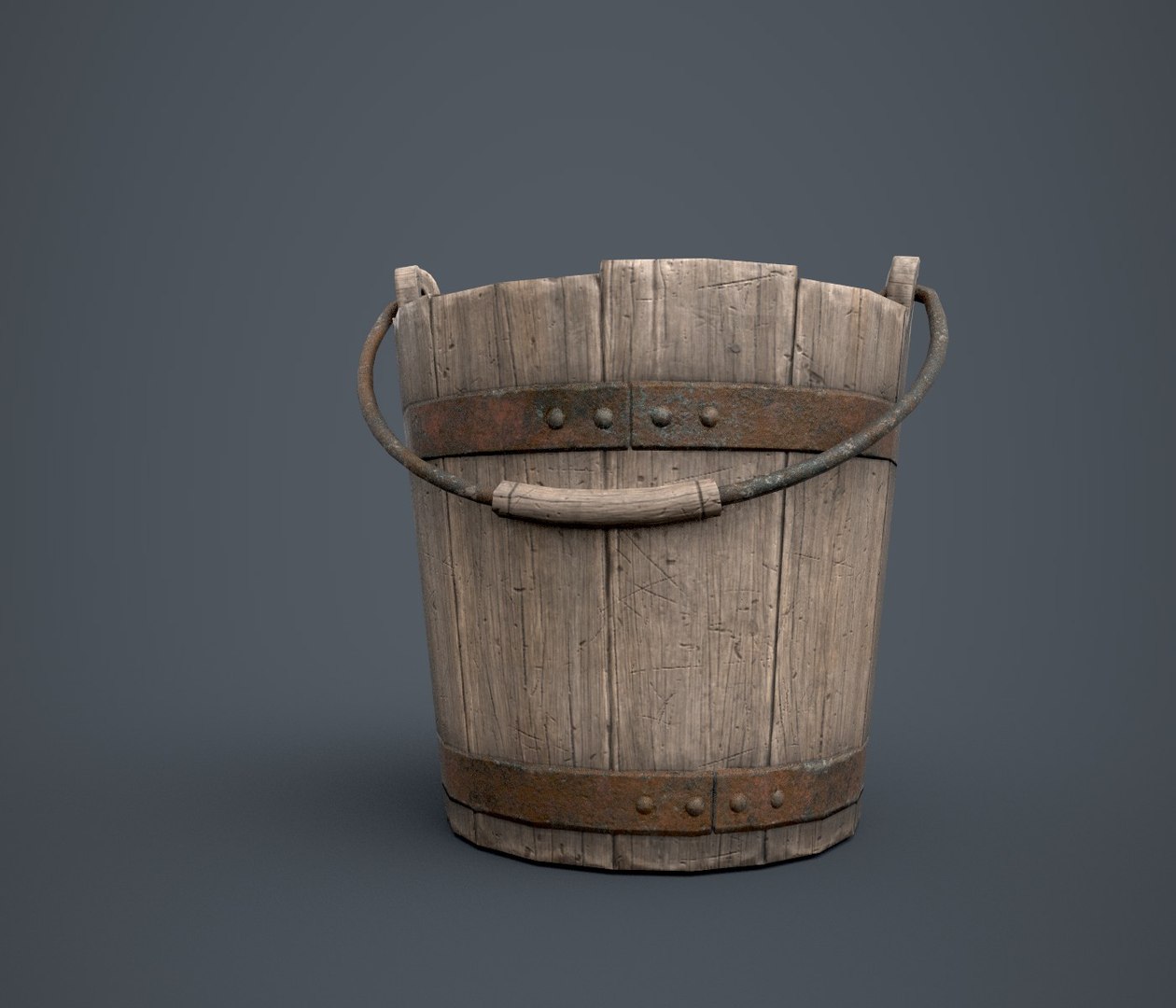 3D Bucket Pbr Model - TurboSquid 1319559