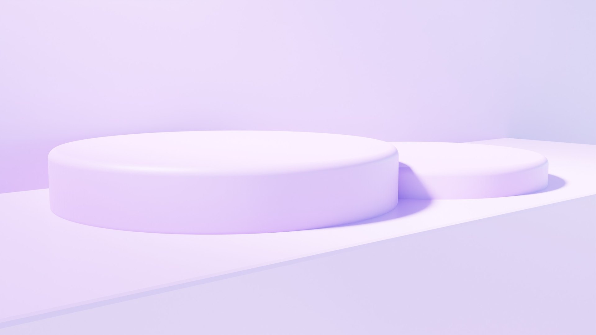 3D Studio mockup Purple minimal clean podium stage for product ...