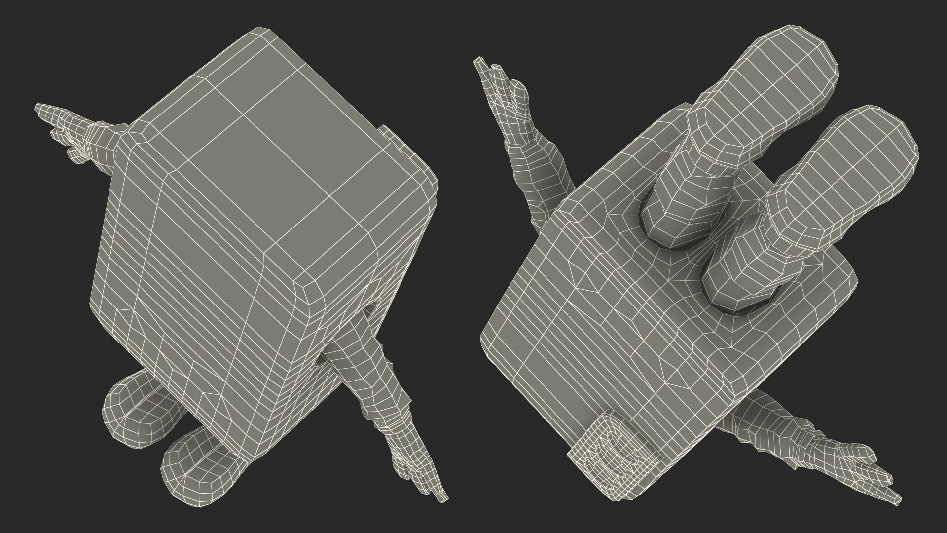 3D Cell Phone Costume Character Golden A-pose - TurboSquid 2059245