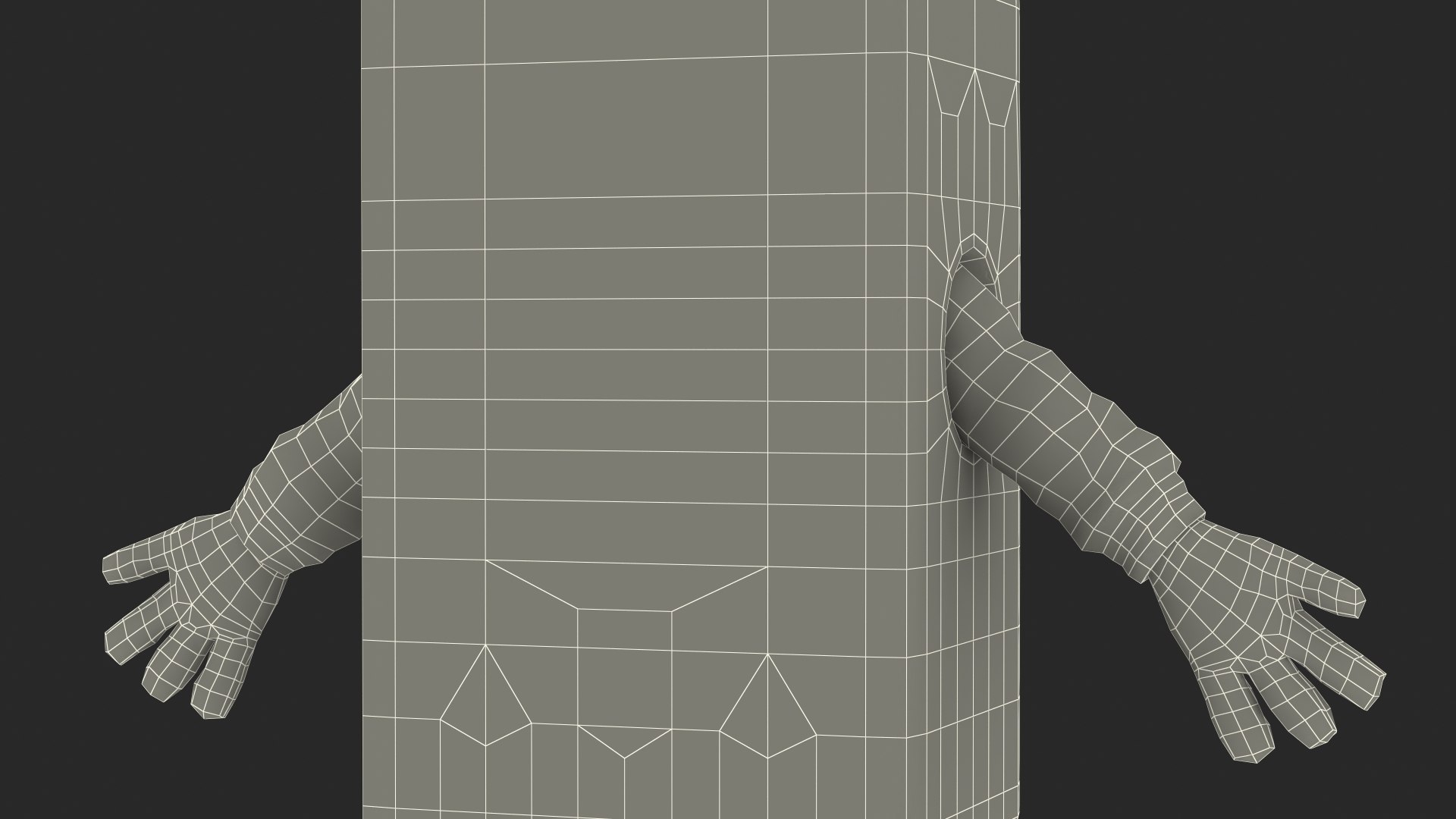 3D Cell Phone Costume Character Golden A-pose - TurboSquid 2059245