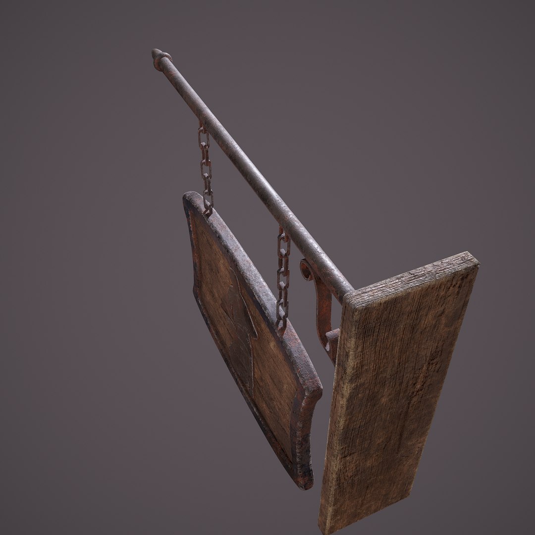 Sign Blacksmith 3D Model - TurboSquid 1685435