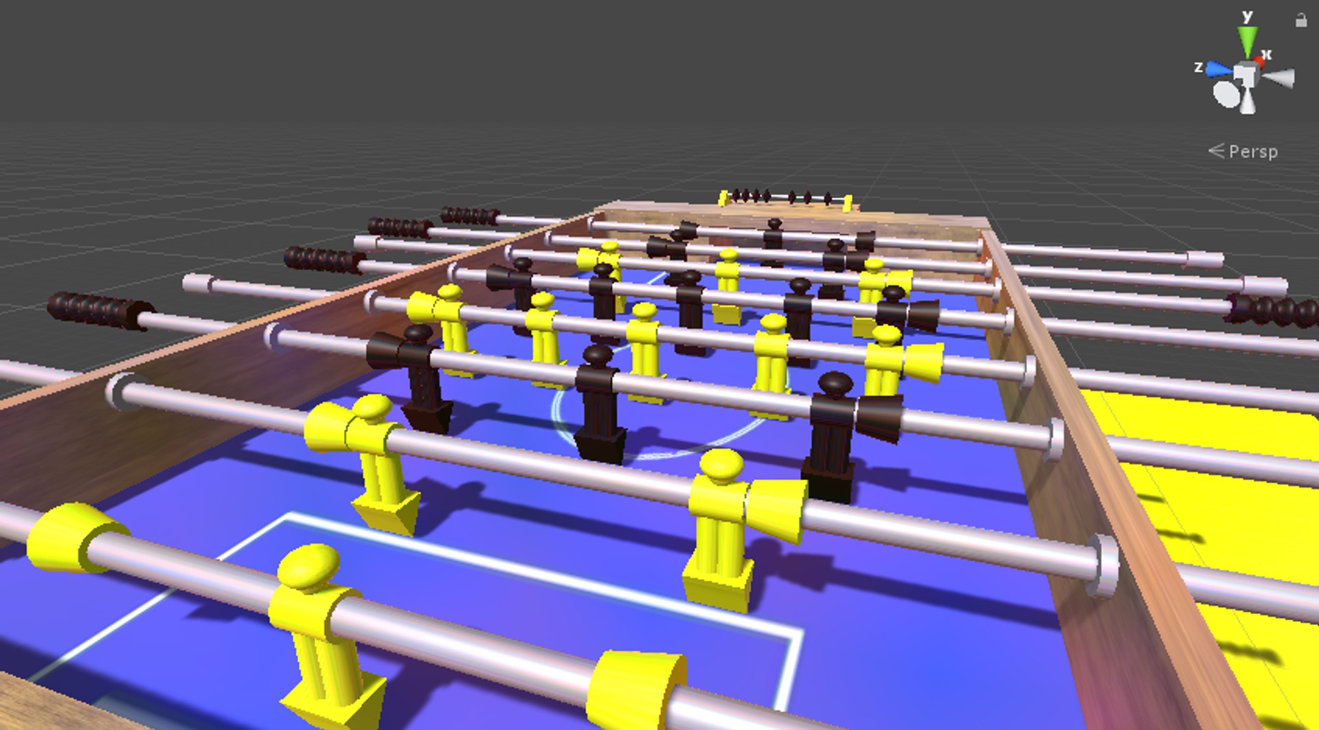 Foosball table 3D model - TurboSquid 1309480
