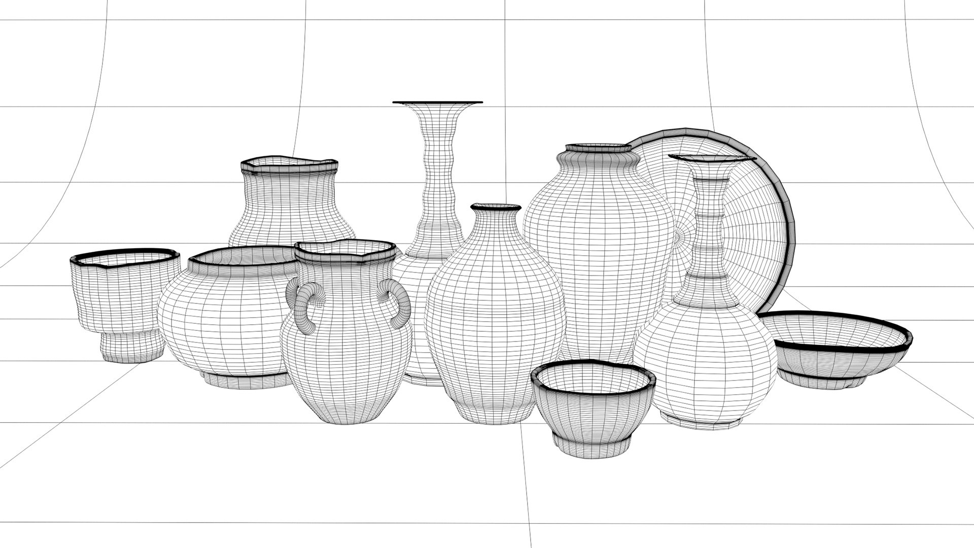 3D model Porcelain pottery model of jun porcelain-ALL - TurboSquid 1830383