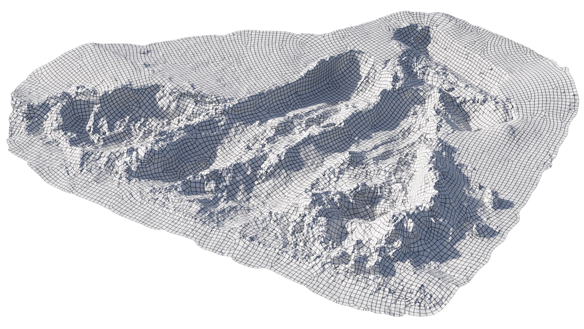 3D Hole In The Snow Model - TurboSquid 1890675