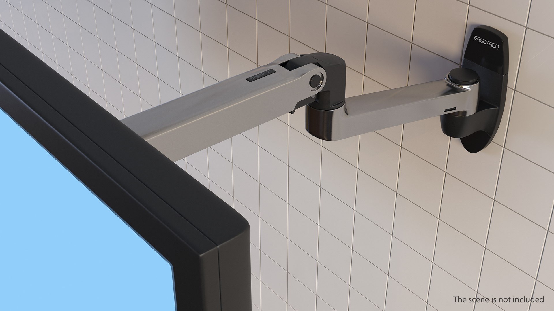 3D Ergotron Lx Wall Mount - TurboSquid 1539541