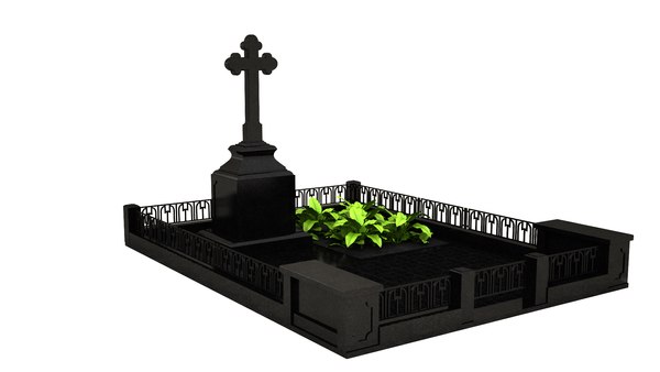 3D grave model - TurboSquid 1226374