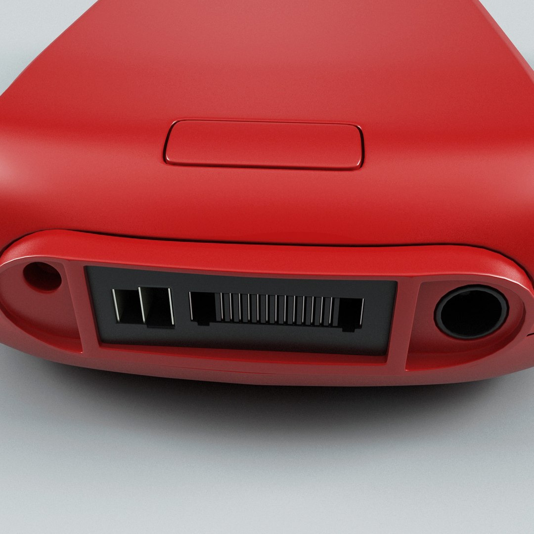palm treo 750 red 3d model