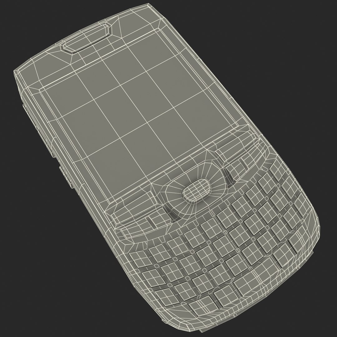 palm treo 750 red 3d model