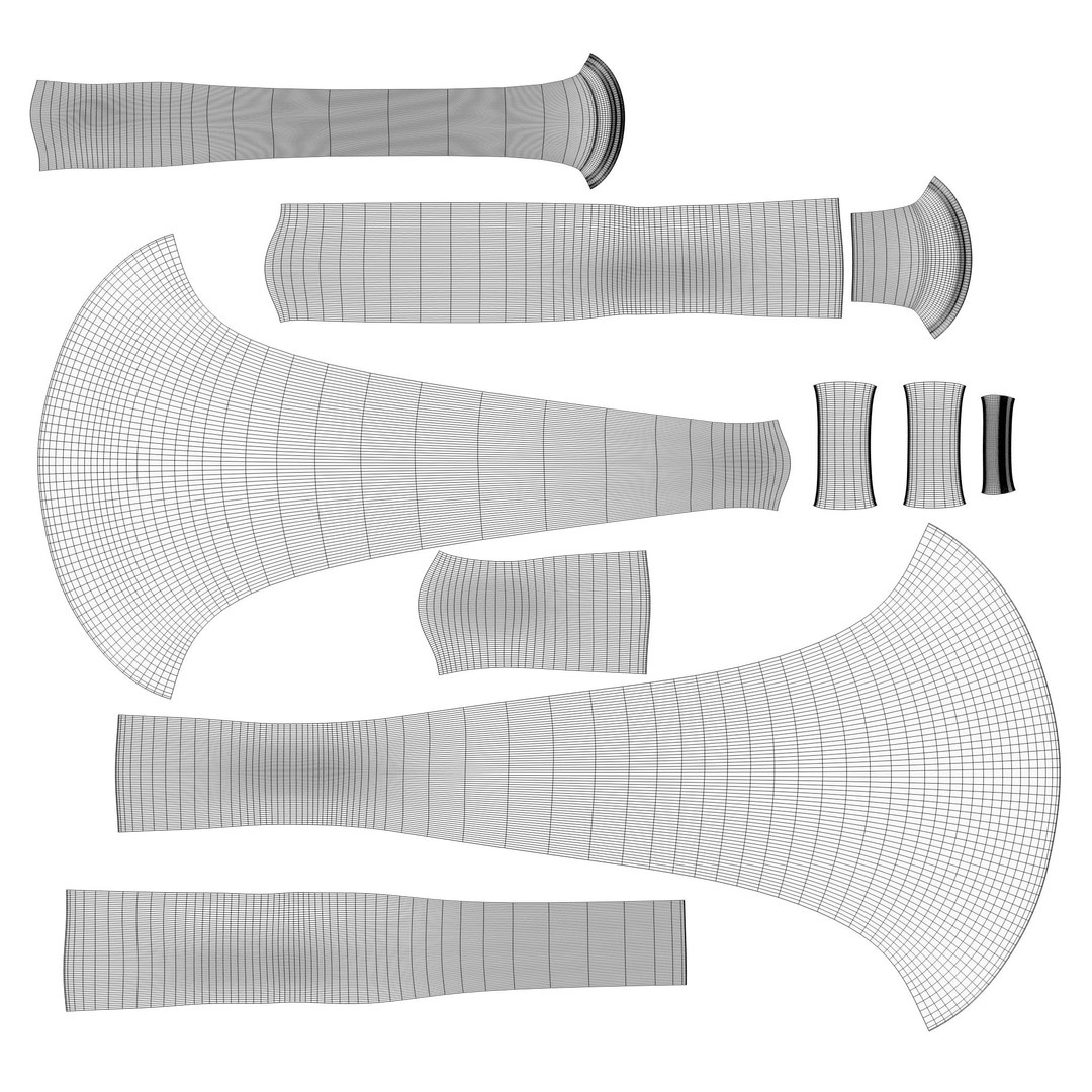 Cavalry trumpet 3D model - TurboSquid 1422447