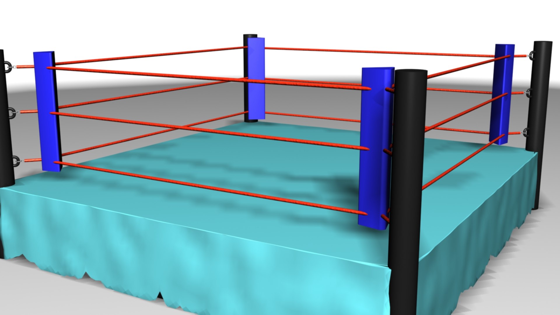 Boxing Ring Model - TurboSquid 468784
