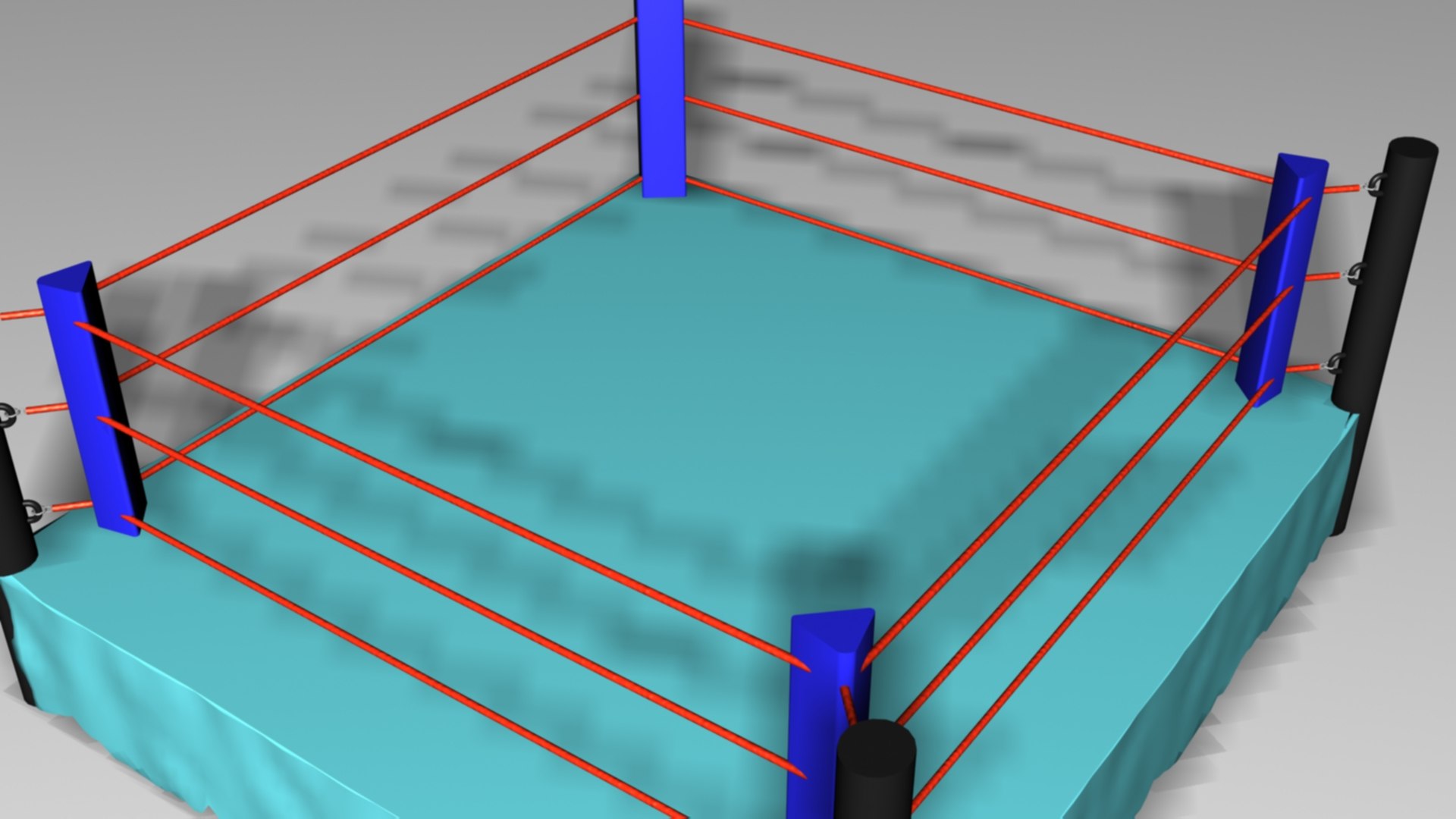 Boxing Ring Model - TurboSquid 468784