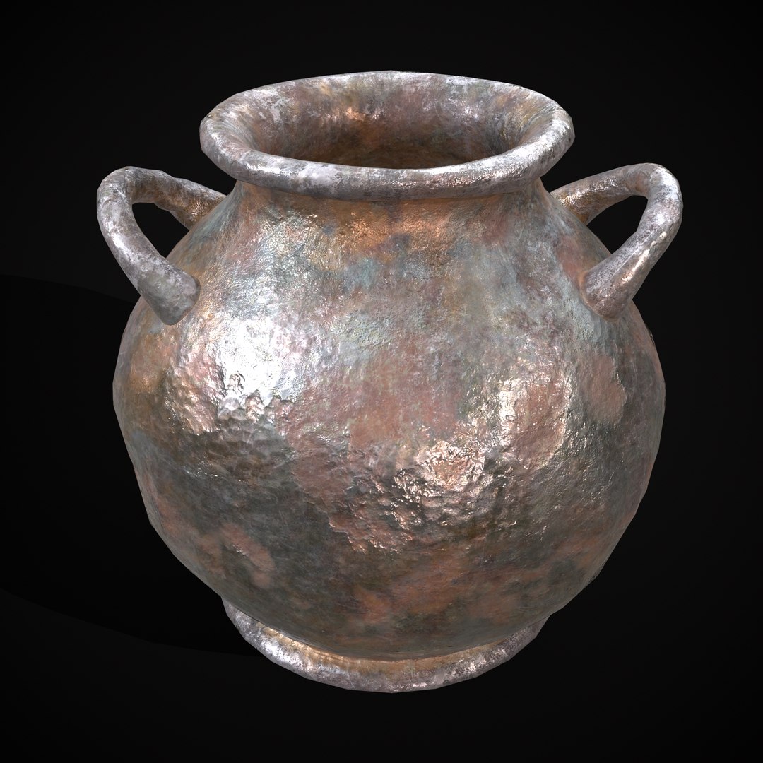 Metal Pot 3D model - TurboSquid 2088378