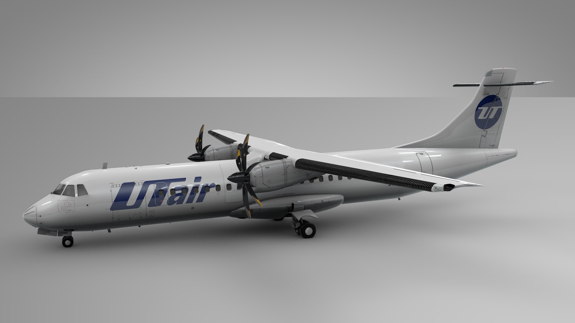 ATR 72 UTAIR L1969 Model - TurboSquid 2048854
