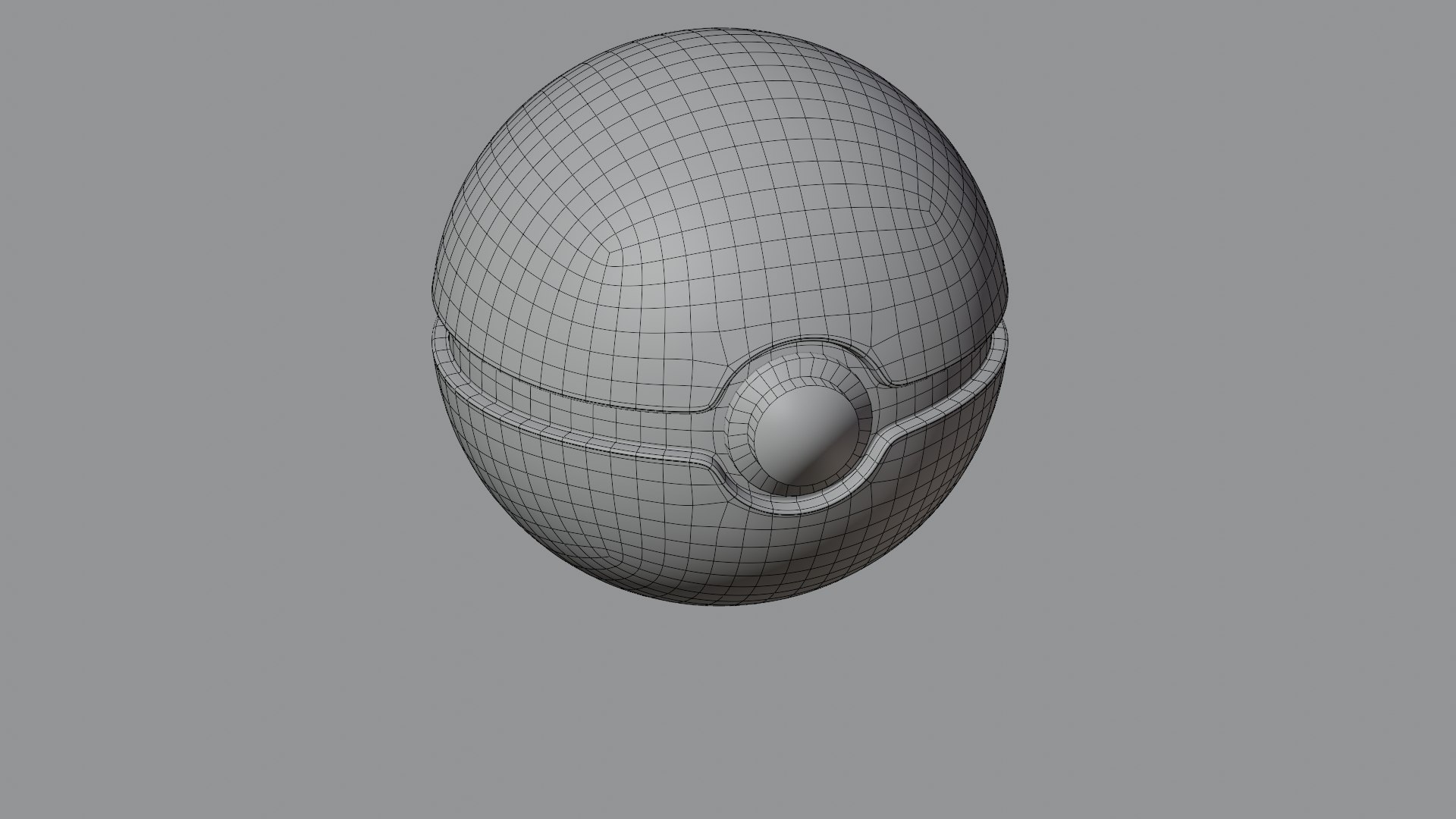 3D Pokeball Blender - TurboSquid 1786680