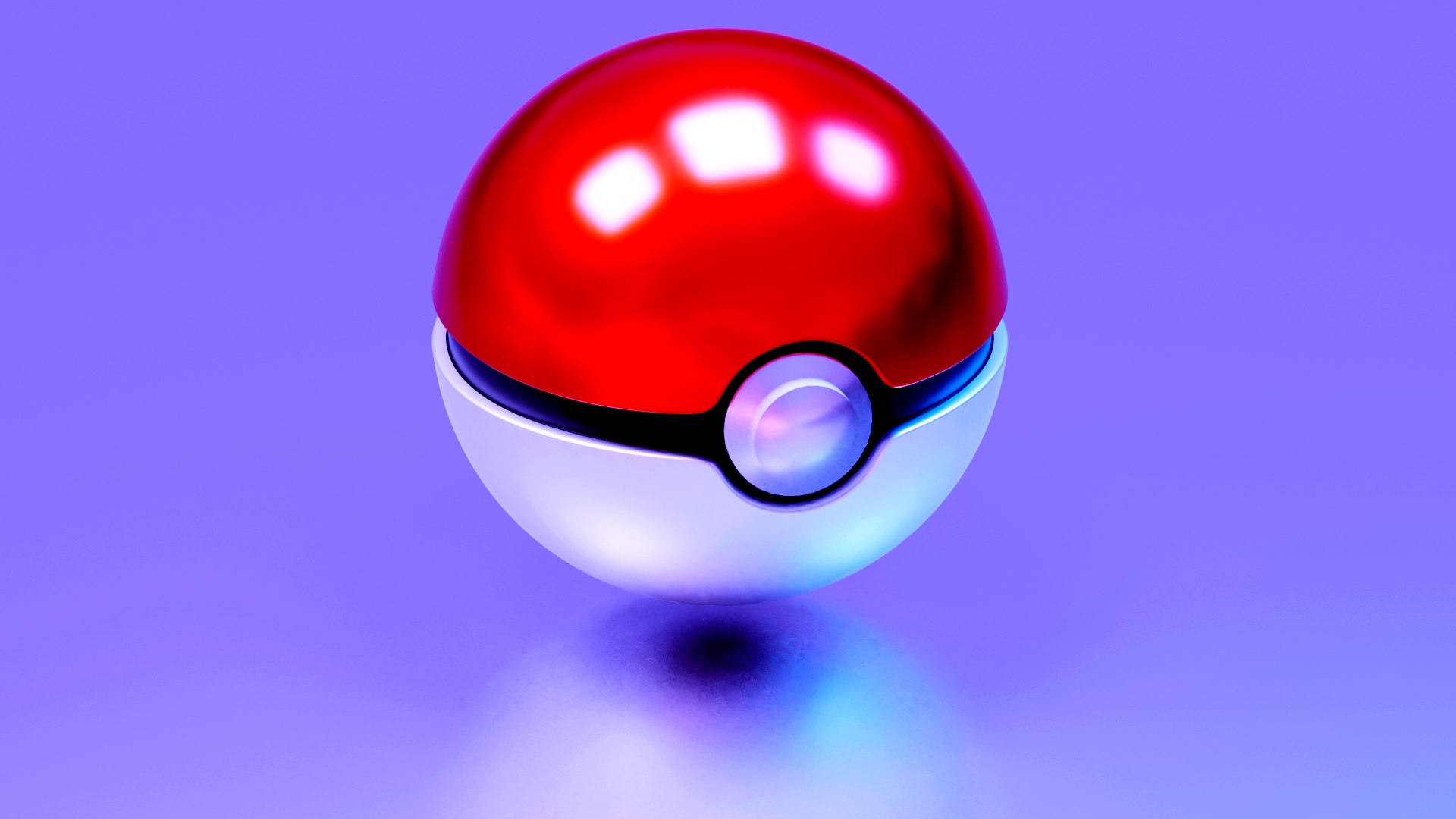 3D Pokeball Blender - TurboSquid 1786680