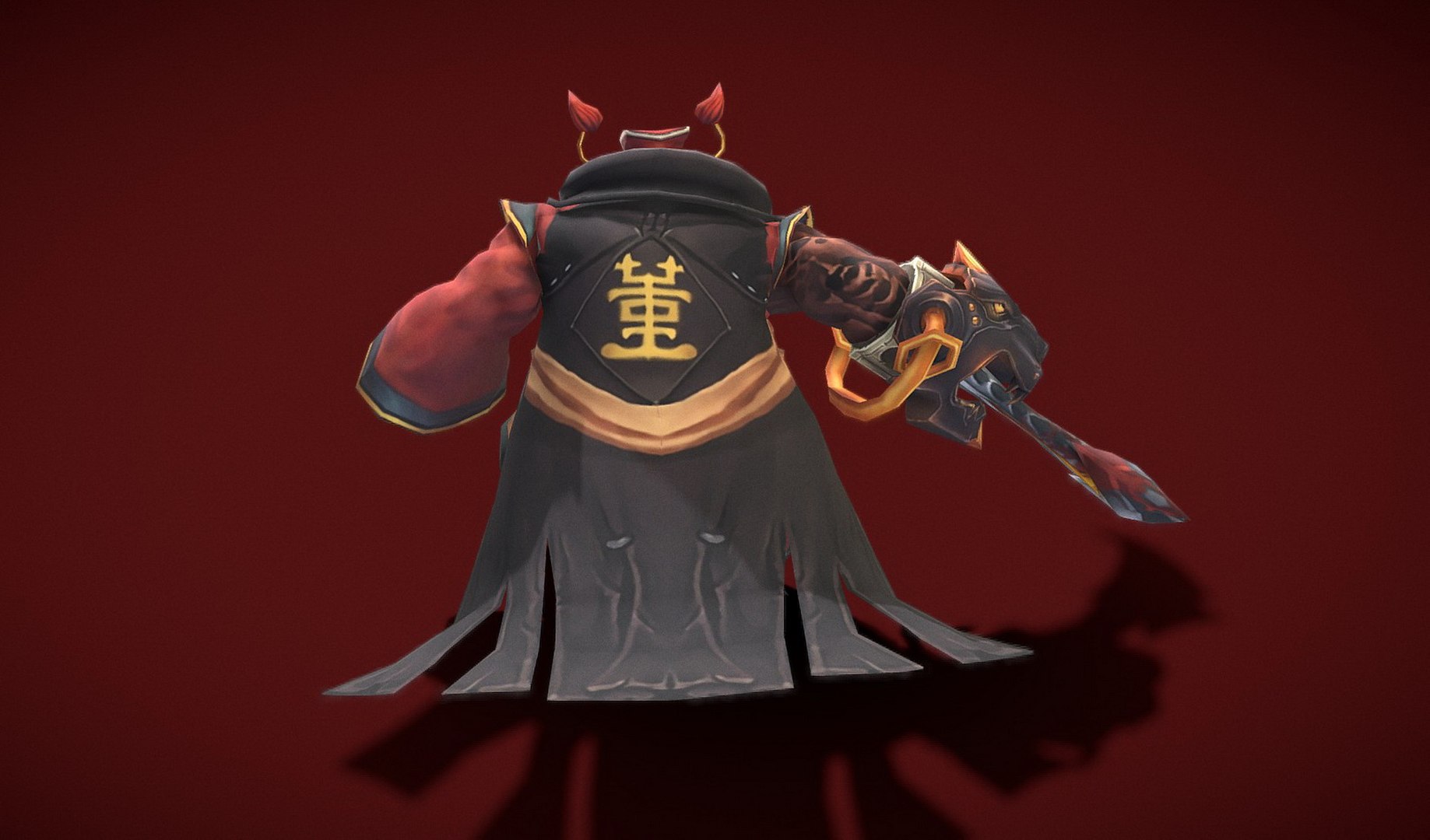 Three Kingdoms - Boss Dong Tak 3D Model - TurboSquid 2015743