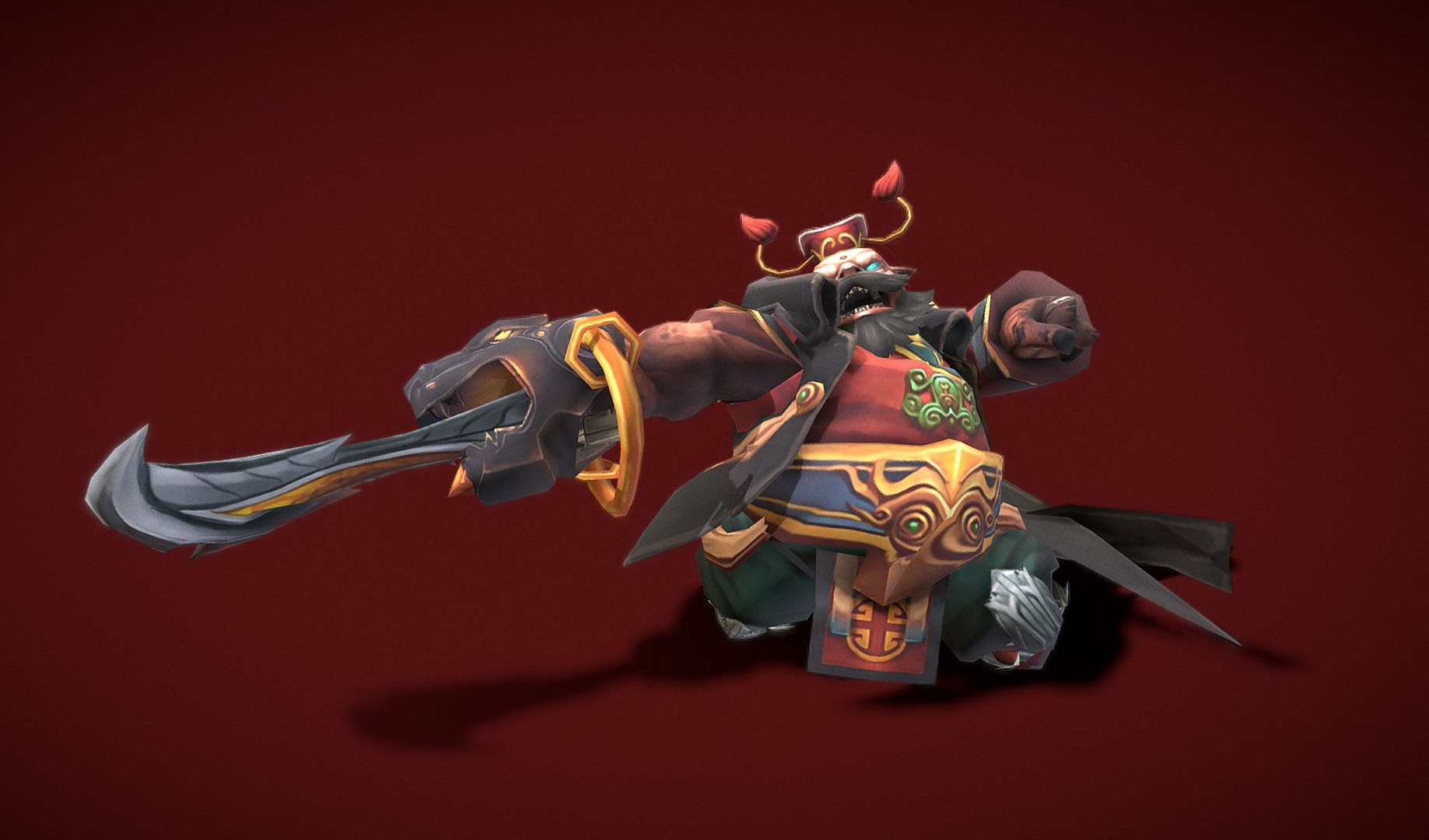 Three Kingdoms - Boss Dong Tak 3D Model - TurboSquid 2015743
