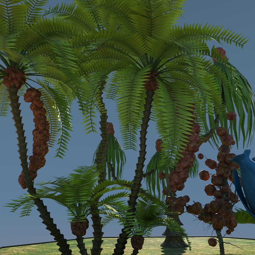 3d Model Alien Plants Trees