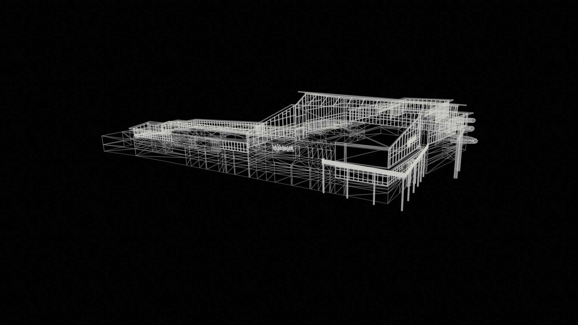 3D German Indoor Pool Game Ready PBR With LODs Model - TurboSquid 2364989