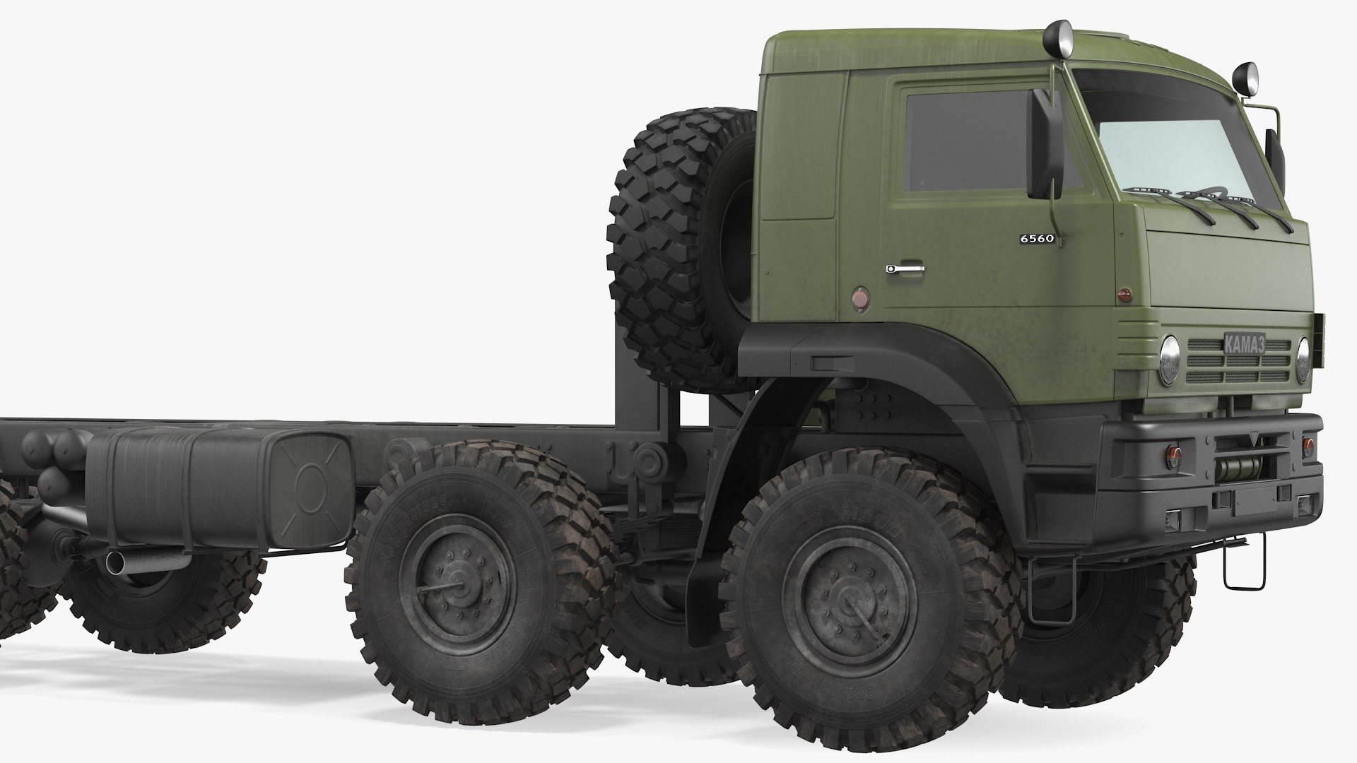 3D kamaz 6350 8x8 military truck - TurboSquid 1595997