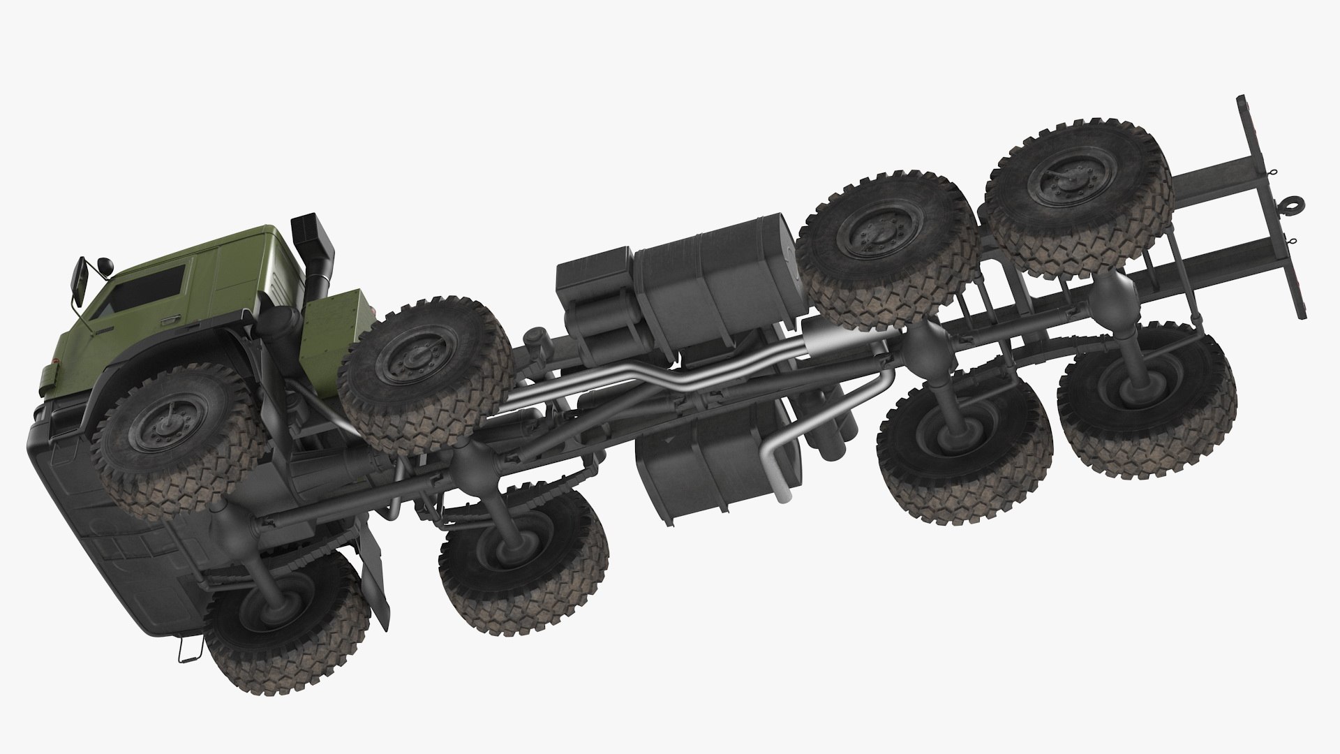 3D kamaz 6350 8x8 military truck - TurboSquid 1595997