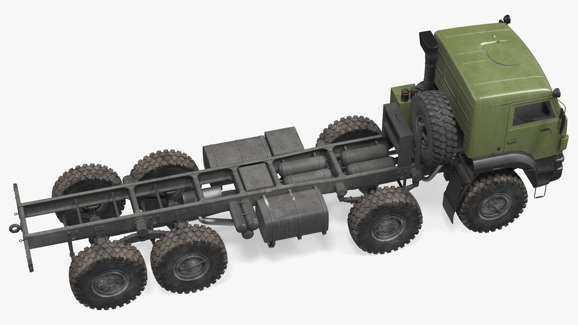3D kamaz 6350 8x8 military truck - TurboSquid 1595997