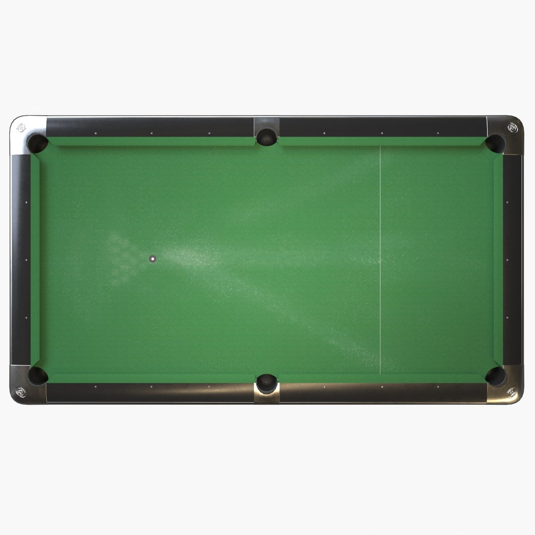 Dynamic Pool Table 3D Model - TurboSquid 1221034