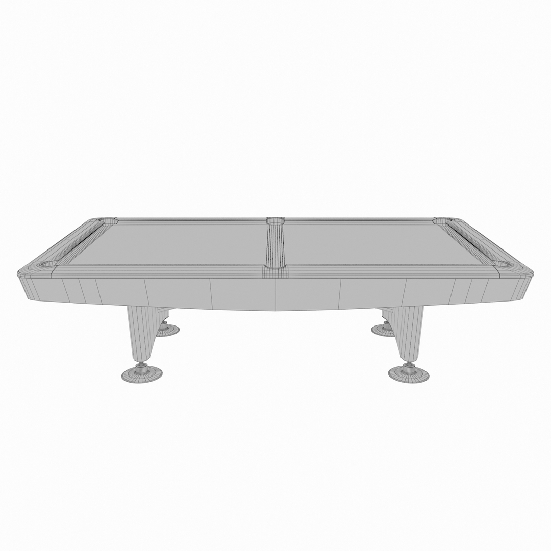 Dynamic Pool Table 3D Model - TurboSquid 1221034