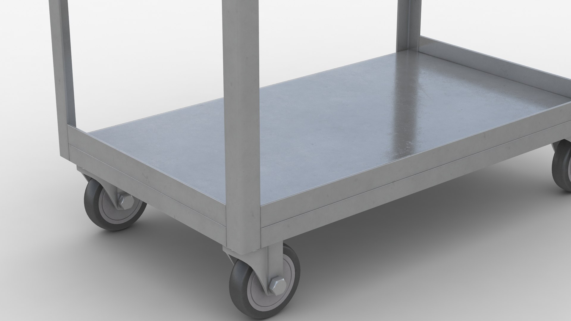 Realistic Utility Cart Set 3D - TurboSquid 1637105