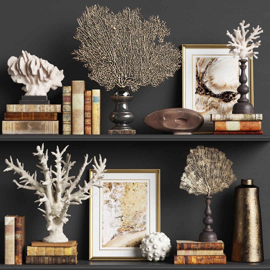 3D Decor Set - TurboSquid 1592547