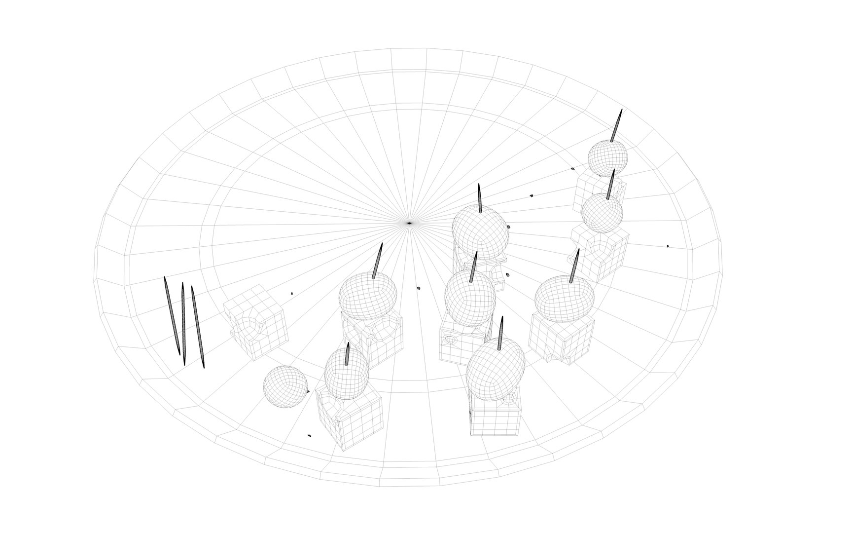 Cheese Snack PBR 5 Variations 3D - TurboSquid 1790359