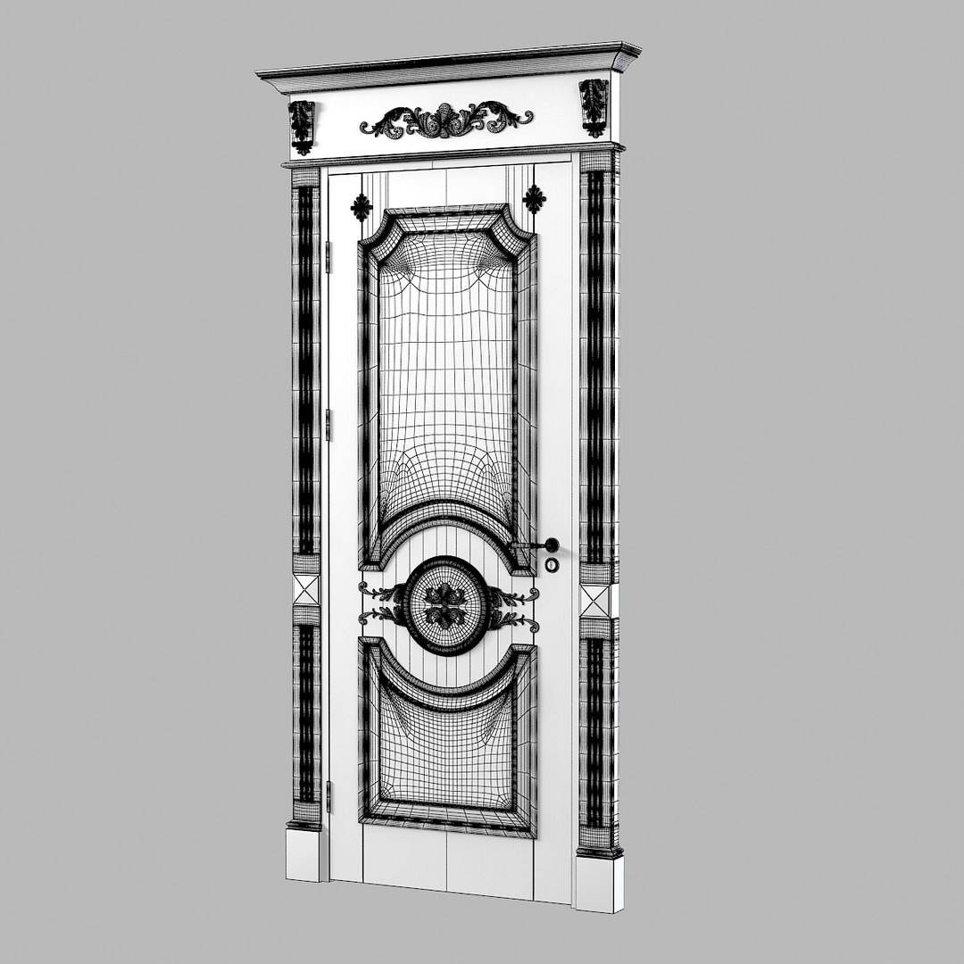 Arena Luxury Door 3d Model