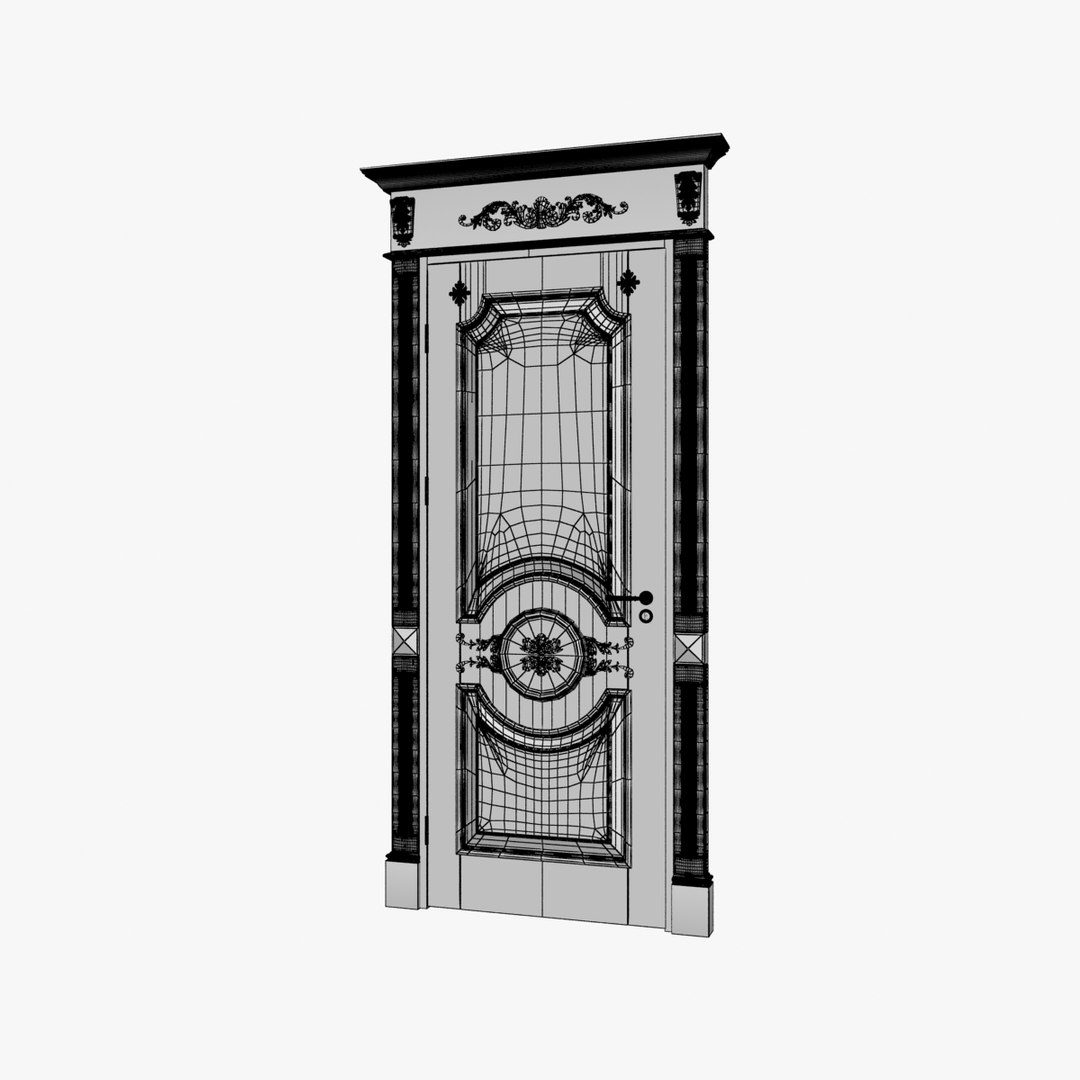 Arena Luxury Door 3d Model