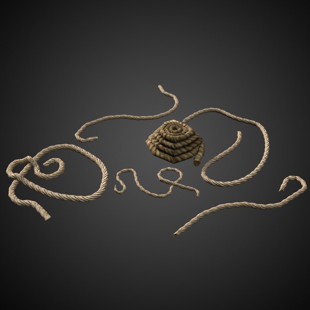 Rope Coil 3D Model | 1143102 | TurboSquid