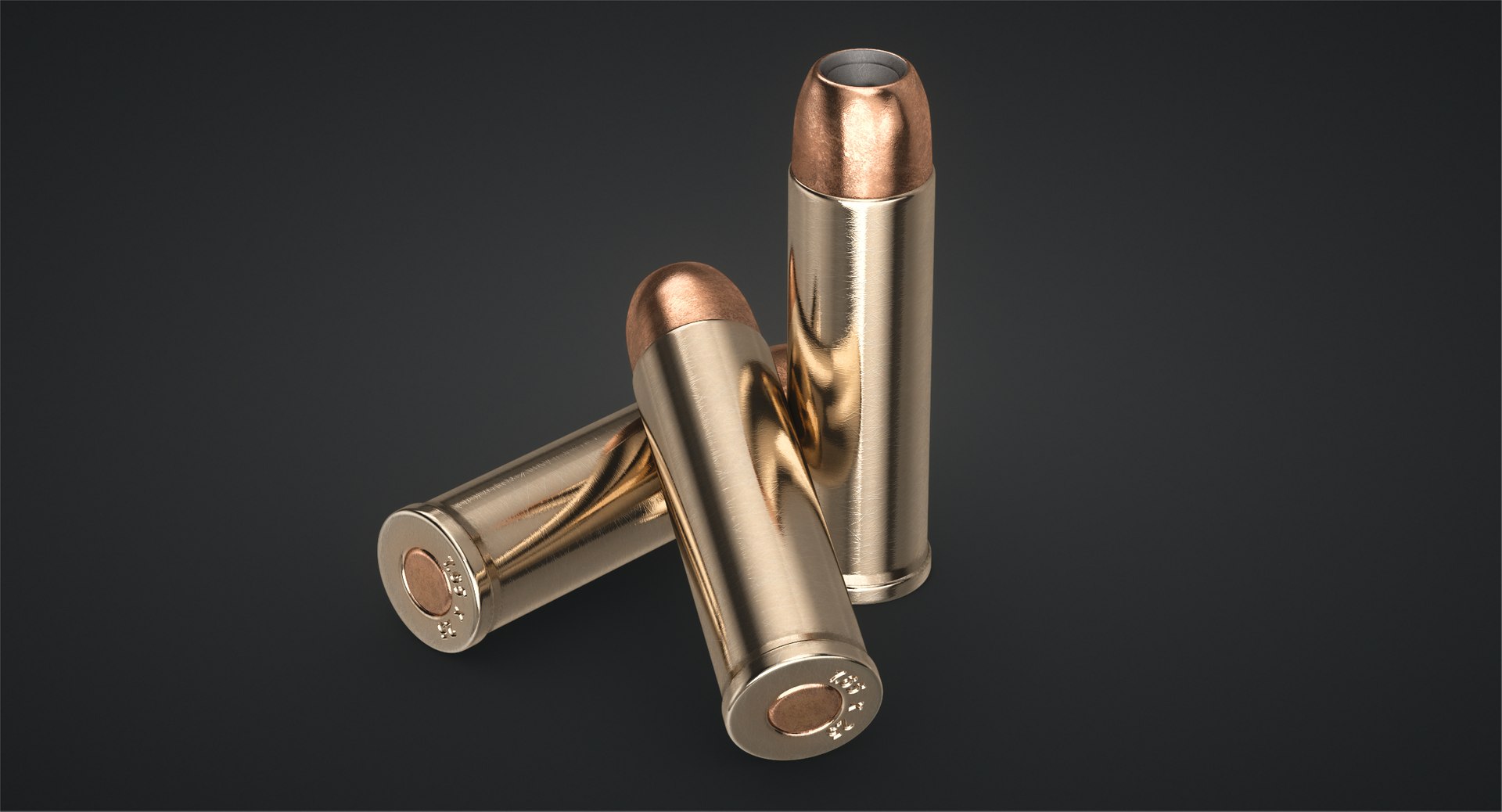 gun bullet 3d model