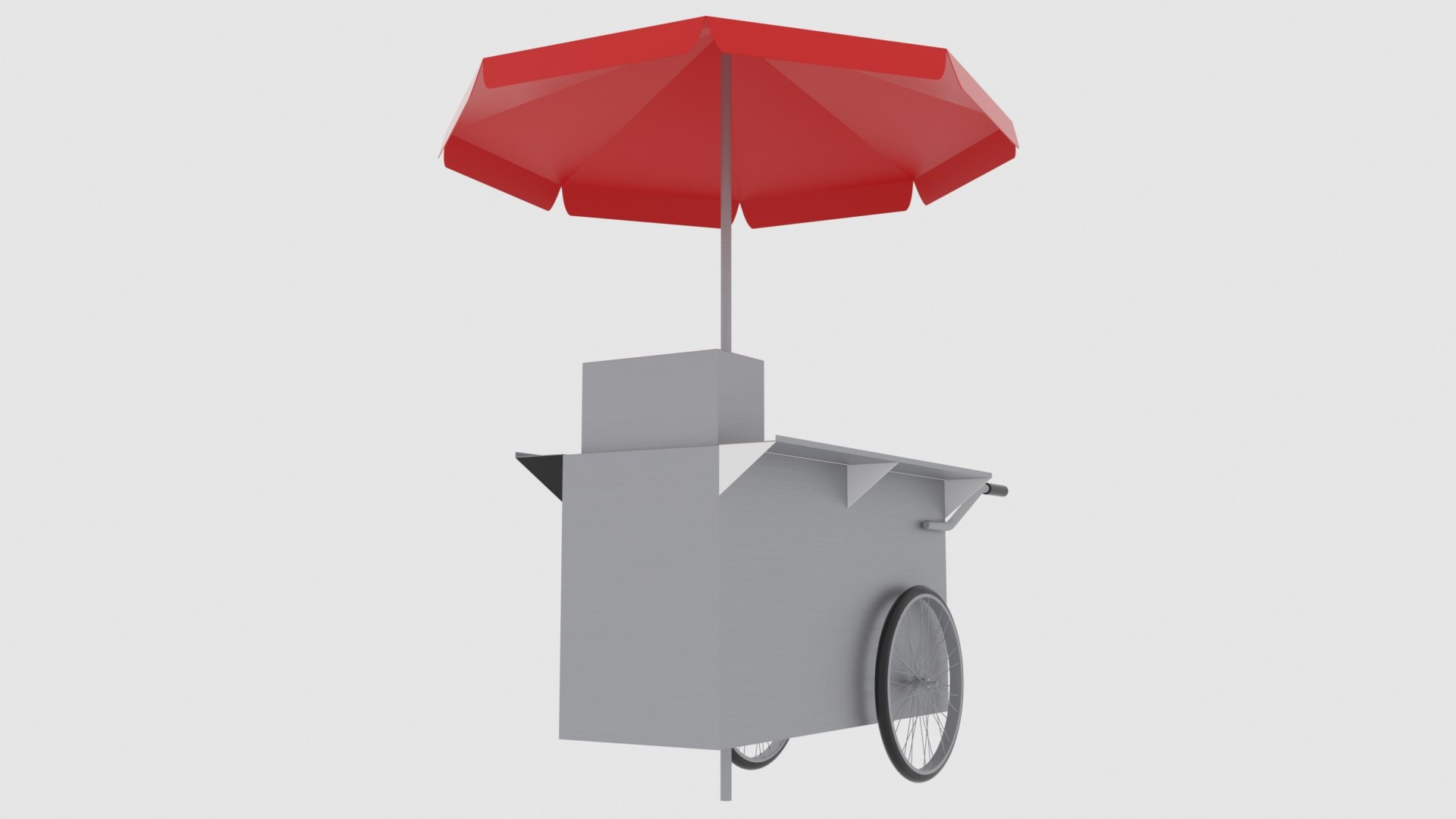 3D Model Food Cart - TurboSquid 2078281