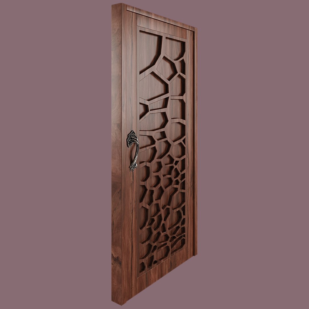 Wooden Handle Tree 3d Model