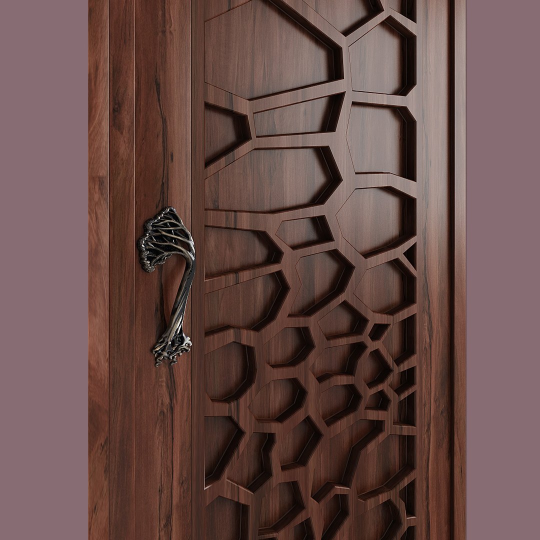 Wooden Handle Tree 3d Model