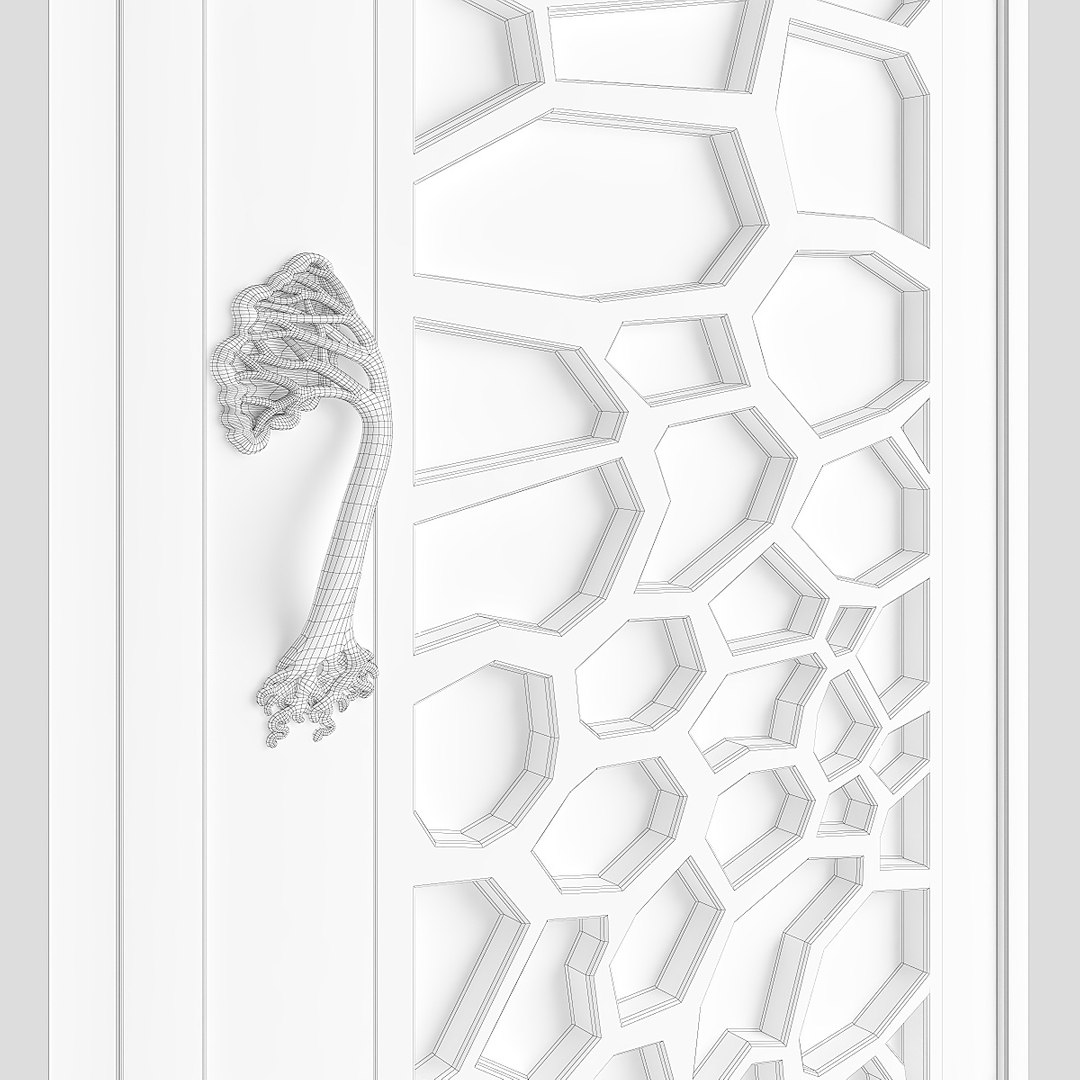 Wooden Handle Tree 3d Model