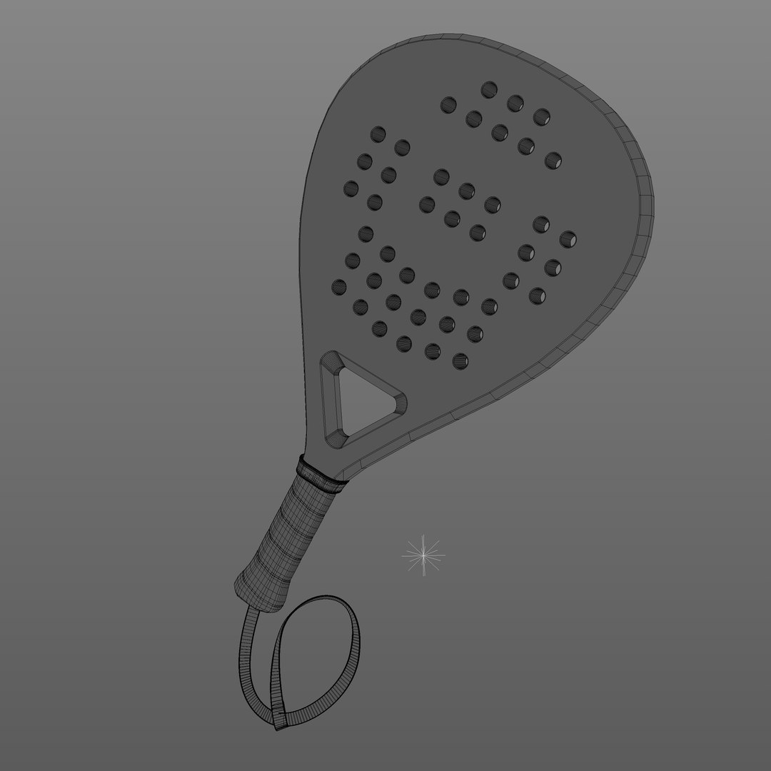 Padel Tennis Racket 3D - TurboSquid 2211723